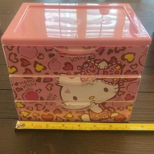 Accessories | Hello Kitty Plastic Storage | Poshmark
